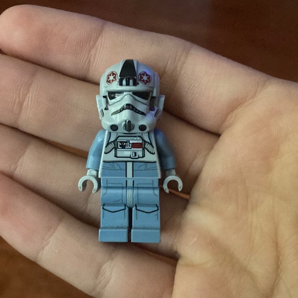 Lego | Toys | New Lego Star Wars Atat Driver Dark Red Imperial Logo ...